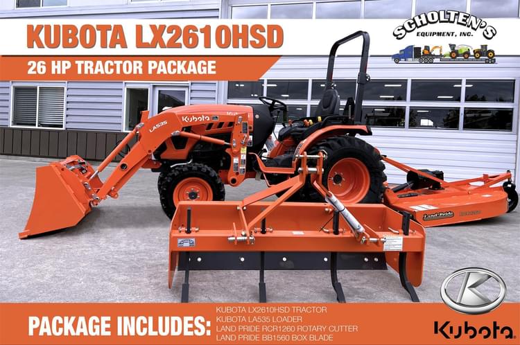 2024 Kubota LX2610 Tractors Less than 40 HP for Sale | Tractor Zoom