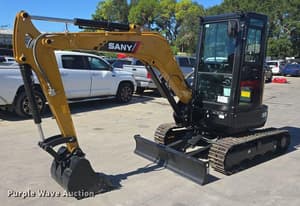 SOLD - 2024 SANY SY35U Lot No. DT5283 Construction with 2 Hrs | Tractor ...