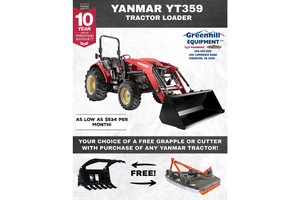 SOLD - 2025 Yanmar YT359 Stock No. e298f255b7177a32 Tractors with 59 HP ...