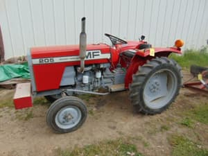 SOLD - Massey Ferguson 205 Lot No. 21283 Tractors with 10,631 Hrs ...
