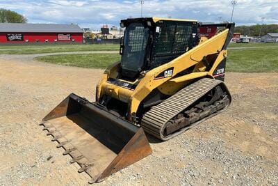 SOLD - #208M – Caterpillar 287B Skid Steer Loader Construction with 2 ...