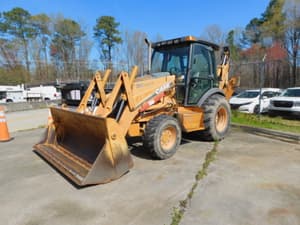 SOLD - 2006 Case 590 Super M Lot No. 26420 Construction with 1,980 Hrs ...