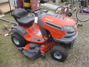 SOLD - 276) Husqvarna YTH24V48 48" cut - runs good 24hp Other Equipment ...