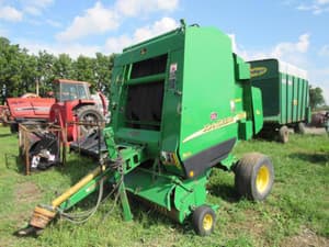 SOLD - John Deere 582 Lot No. 4707 Hay and Forage with --- Bales ...