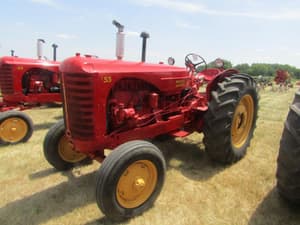 SOLD - 706. Massey Harris Model 55 Gas Tractor, Wide Front, 14.9 X 38 ...