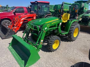 SOLD - 3038E JOHN DEERE TRACTOR, 300E LOADER Tractors with 54 Hrs ...