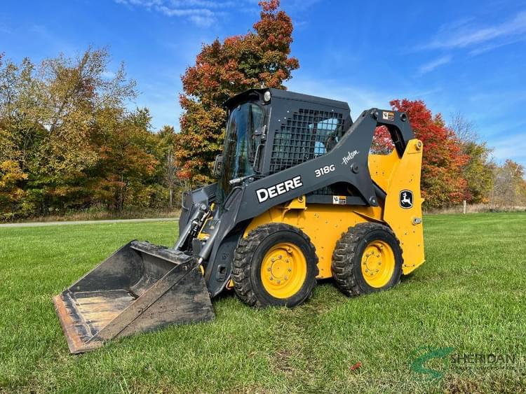 2020 John Deere 318G Construction Skid Steers for Sale | Tractor Zoom