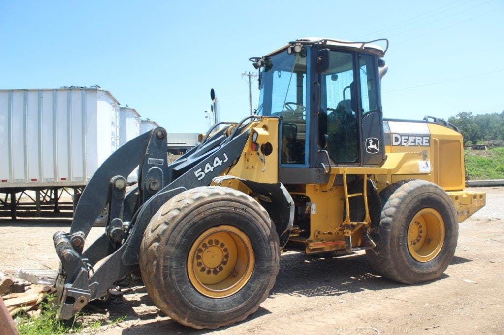 SOLD - John Deere 544J Wheel Loader w/ Quick Attach Coupler, S/N ...