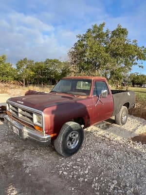SOLD - 1986 Dodge D150 Lot No. 1567 Other Equipment with 80,162 mi ...