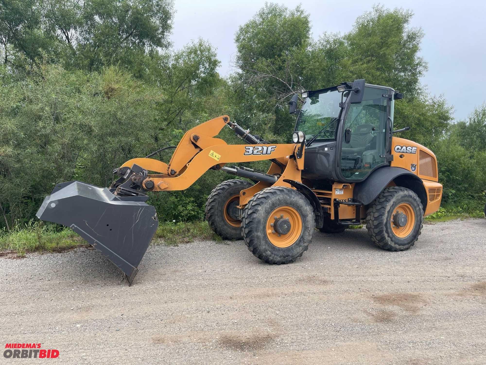SOLD - (1) Case 321F compact, articulated frame wheel loader, PIN # ...