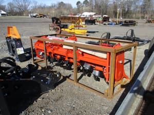 SOLD - 3pt 6ft Mower King Tiller Tillage with 6 ft | Tractor Zoom