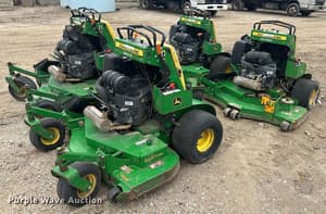 SOLD - (4) John Deere 652E ZTR lawn mowers Other Equipment with 52 ...