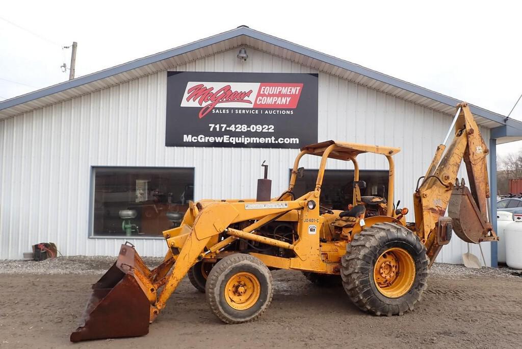John Deere 401C Construction Backhoe Loaders for Sale | Tractor Zoom