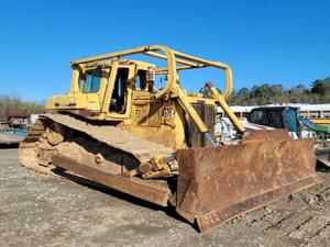SOLD - CATERPILLAR D6H DOZER, LGP, CAB, SWEEPS, STRAIGHT BLADE W/TILT ...