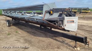 SOLD - AGCO 700 Lot No. DG3535 Harvesting with 30 ft | Tractor Zoom