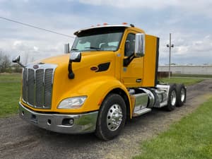 SOLD - 2016 PETERBILT 579 TANDEM AXLE DAY CAB TRUCK TRACTOR VIN ...