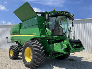 SOLD - Used John Deere 9500 Sidehill Combine For Sale - 4x4 and Low ...