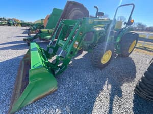 SOLD - 5055E JOHN DEERE TRACTOR, 520M LOADER, 2022 YR. Tractors with ...