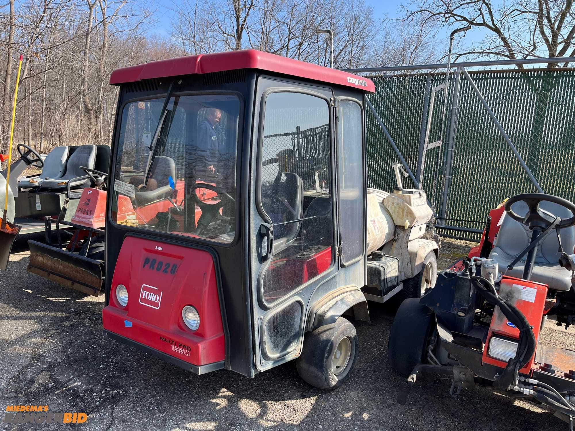 SOLD - Toro Multi Pro 1250 Chemical Applicators Sprayers - Self ...