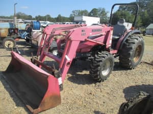 SOLD - 572) Mahindra 4110 4wheel drive Tractor Tractors with 41 HP ...