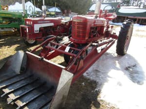 SOLD - 927-A. 1951 Farmall H Tractor with Trip Bucket Loader, Manure ...