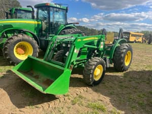 SOLD - JD 5065M MFWD, DSL, LEFT HAND REVERSER, DUAL REMOTES, SELLS WITH ...
