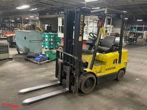 SOLD - Hyster S60XM Lot No. 10989 Construction with 4,289 Hrs | Tractor ...