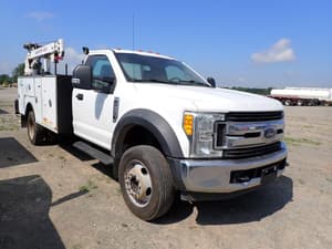 SOLD - 2017 FORD F550 SERVICE TRUCK, DIESEL, AUTO, DRW, TOOLBOX BED W ...