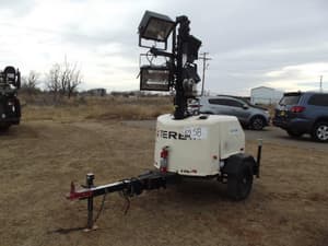 SOLD - TEREX RL4 STRAIGHT MAST LIGHT TOWER, S/N RL4J5351, HOUR METER ...