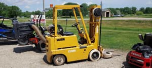 SOLD - (I-366) CLARK TAG 1127 FORKLIFT, PROPANE, 3 MAST LIFT, SIDE ...