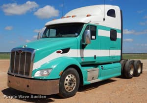 SOLD - 2012 Peterbilt 587 Lot No. DR1955 Other Equipment with 652,410 ...