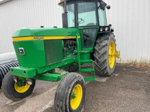 SOLD - John Deere 4030 tractor with 16.9 R 38 duals- grabby clutch, new ...