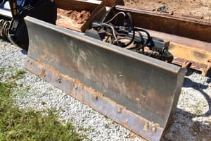 SOLD - 7' Cat Hydraulic 6-in-1 Dozer Blade for Skid Loader - Quick ...