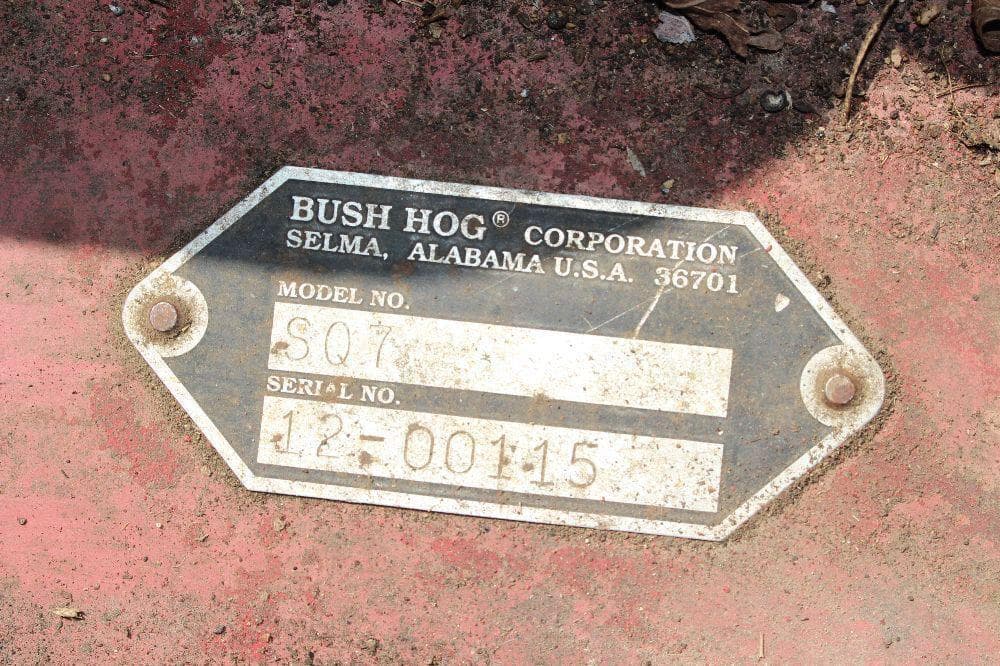 Bush Hog SQ7 Hay and Forage Mowers - Rotary for Sale | Tractor Zoom