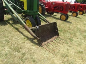 SOLD - 715. John Deere # 45 Trip Bucket Loader, Manure And Snow Buckets ...