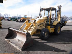 SOLD - 7299- 2003 Komatsu WB150-2 Backhoe Construction with 2,641 Hrs ...