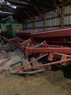SOLD - 73. Cory Heilman - 28’ Case IH Hoe drill Model 7200, Planting ...