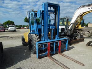 SOLD - 2006 OMEGA LIFT 2215-8 2X SERIES ALL TERRAIN MAST FORKLIFT, 4491 ...