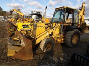 SOLD - Ford 555D Lot No. 423 Construction with 6,588 Hrs | Tractor Zoom