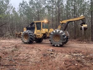 SOLD - Tigercat 630D Grapple Skidder, Cab, Winch, Hyd Blade, S#6303426 ...