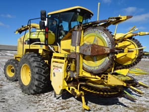 SOLD - 2000 New Holland FX58 Lot No. 60 Harvesting with 2,410 Hrs ...