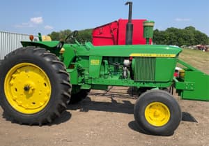 SOLD - John Deere 4020 Diesel Tractor, 2WD, 16.9x38 Tires, 8 Speed ...