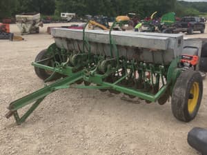SOLD - John Deere Van Brunt Lot No. 526 Planting with 8 ft | Tractor Zoom