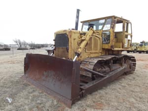 SOLD - 1974 CAT D7F CRAWLER TRACTOR, S/N 93N1774, S/BLADE, SOFT CAB ...