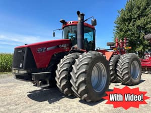 2009 Case IH Steiger 485 Lot No. 1228822 Tractors For Sale with 3,033 ...