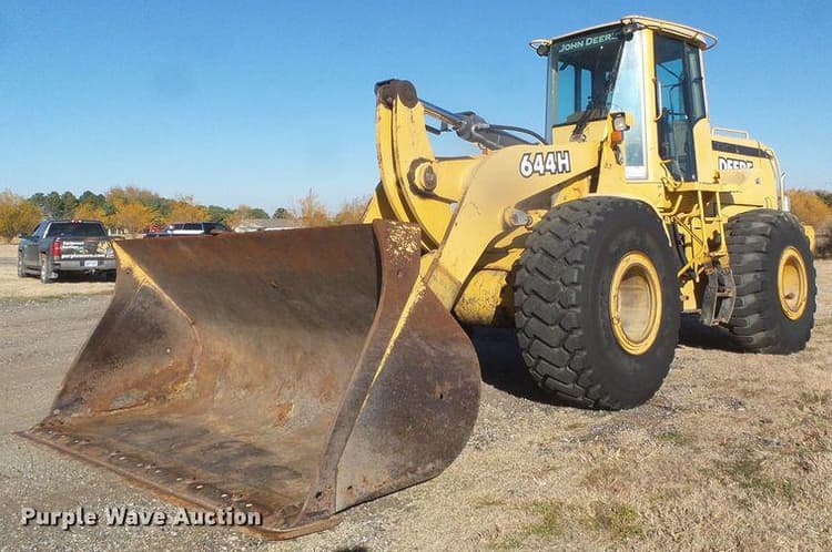 SOLD - 1999 John Deere 644H Construction Wheel Loaders | Tractor Zoom