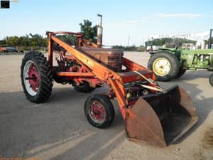 SOLD - 8827- 1952 Farmall M Loader Tractor Tractors with 38 HP ...