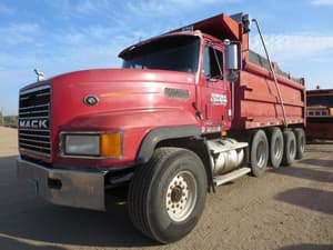 SOLD - 1996 Mack E7-427 Quad Axle Dump Truck VIN: 1M2AD62C3TW003765 ...