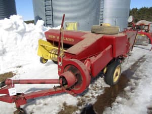 SOLD - 892. New Holland Model 270 Square Baler, 2 Chutes, Dual Wheel ...