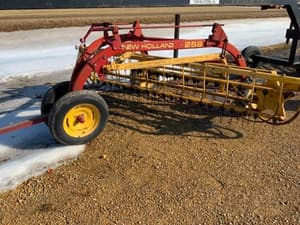 SOLD - Inv #18934 - New Holland 258 Hay Rake, Rubber Teeth, Front Dolly ...